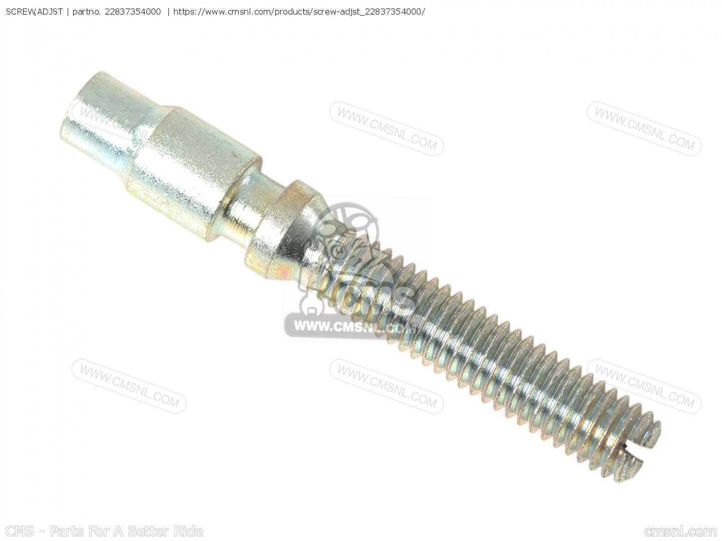 22837354000: SCREW,ADJST Honda - buy the 22837-354-000 at CMSNL