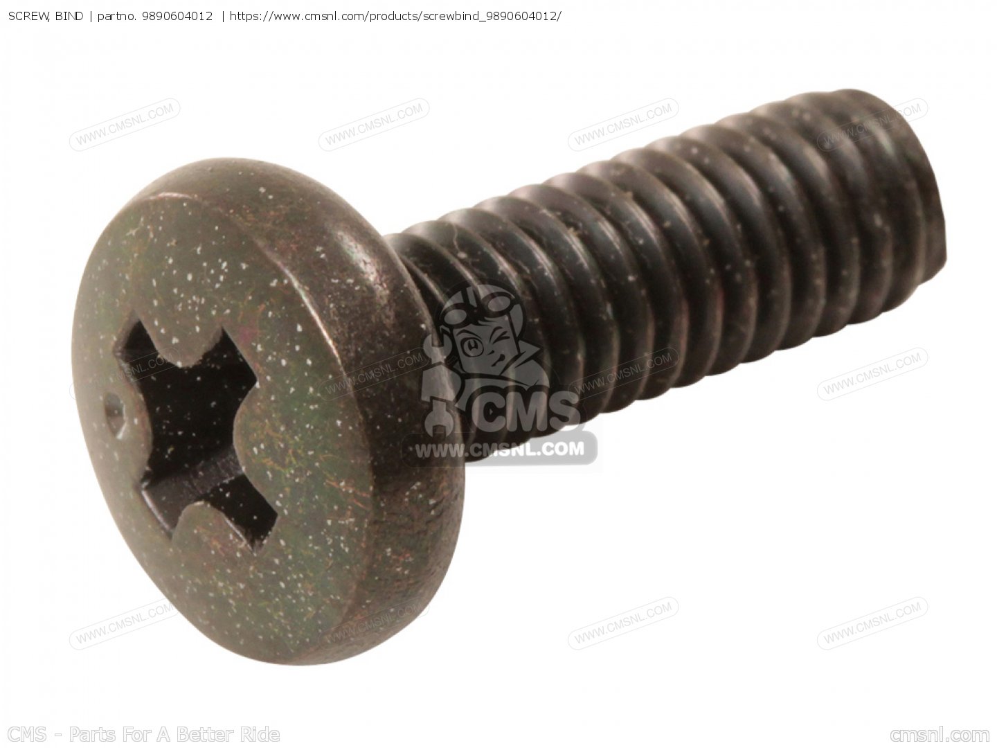 SCREW, BIND for RD125LC 1986 2HK ENGLAND 262HK-310E1 - order at CMSNL