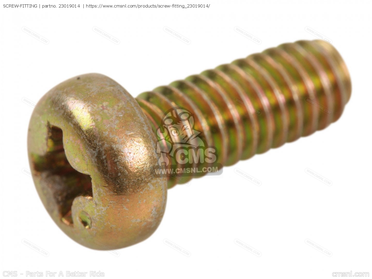 23019014: SCREW-FITTING Kawasaki - buy the 23019014 at CMSNL