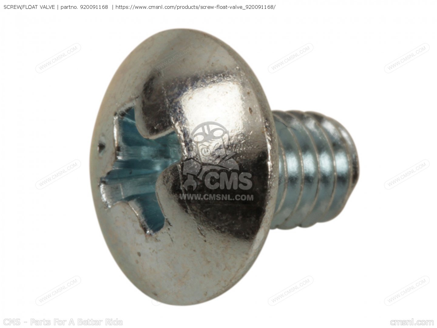 SCREW,FLOAT VALVE for KZ550A1 1980 USA CANADA - order at CMSNL