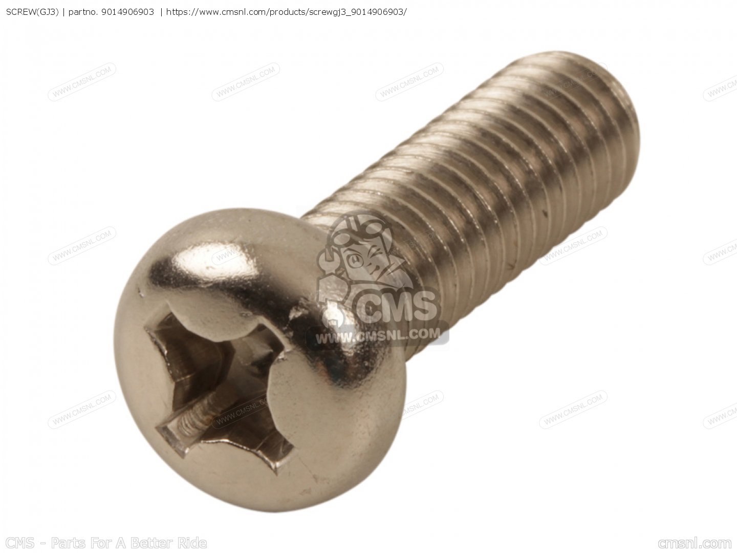 90149-06903-00 Screw(Gj3), 9014906903 Yamaha - WVT700T, WVT700U, WVT1100U