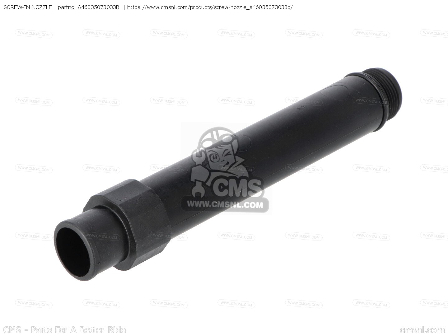 A46035073033B: SCREW-IN NOZZLE GASGAS - buy the A46035073033 at CMSNL