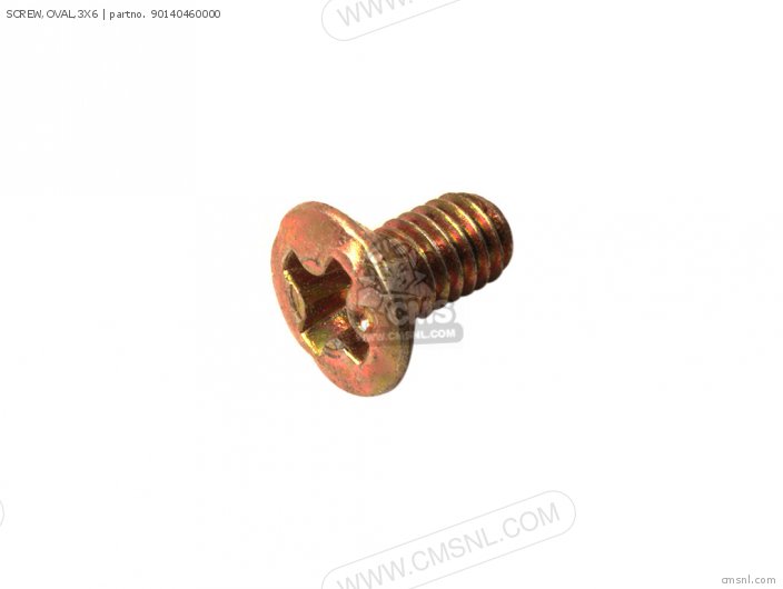 90140460000: Screw,oval,3x6 Honda - buy the 90140-460-000 at CMSNL