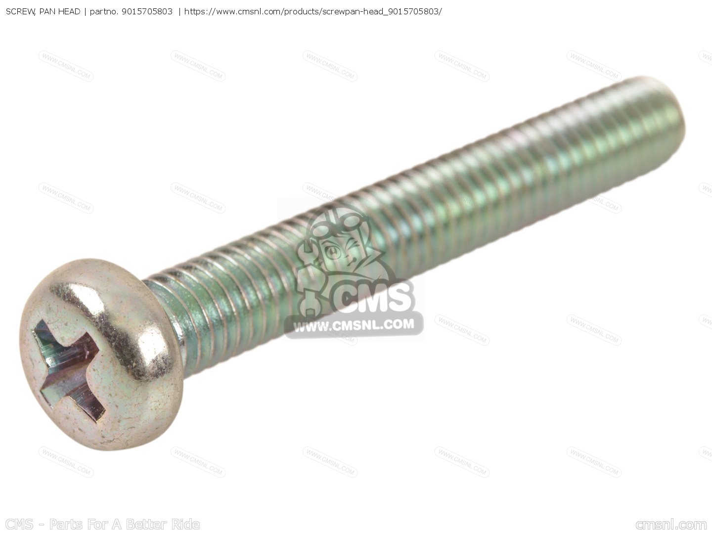9015705803: Screw, Pan Head Yamaha - buy the 90157-05803 at CMSNL