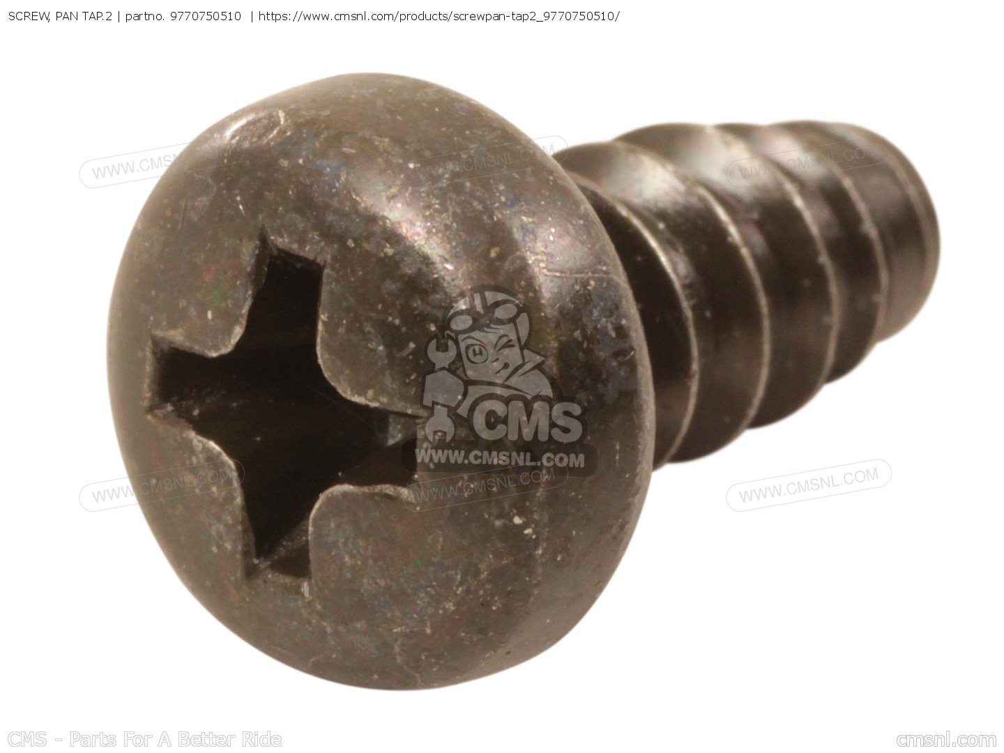 SCREW, PAN TAP.2 for XJR1200SP 1998 4PUB GREECE 284PU-300EA - order at ...