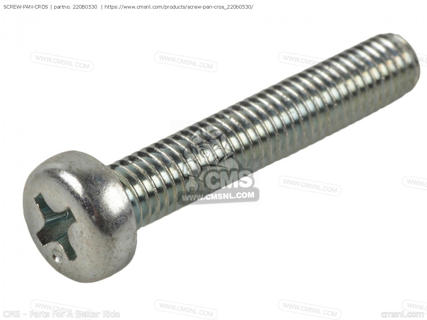 SCREW-PAN-CROS for Kawasaki - order at CMSNL