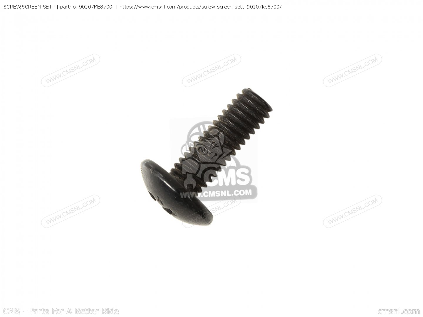SCREW,SCREEN SETT for Honda - order at CMSNL