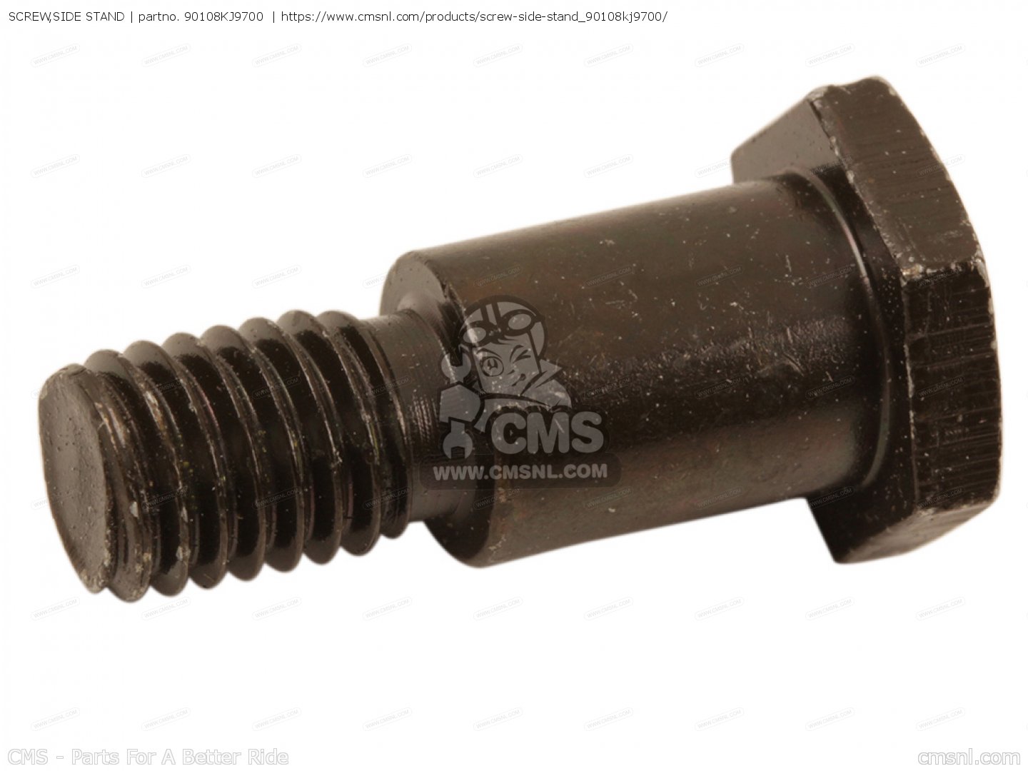 90108KJ9700: Screw,side Stand Honda - buy the 90108-KJ9-700 at CMSNL