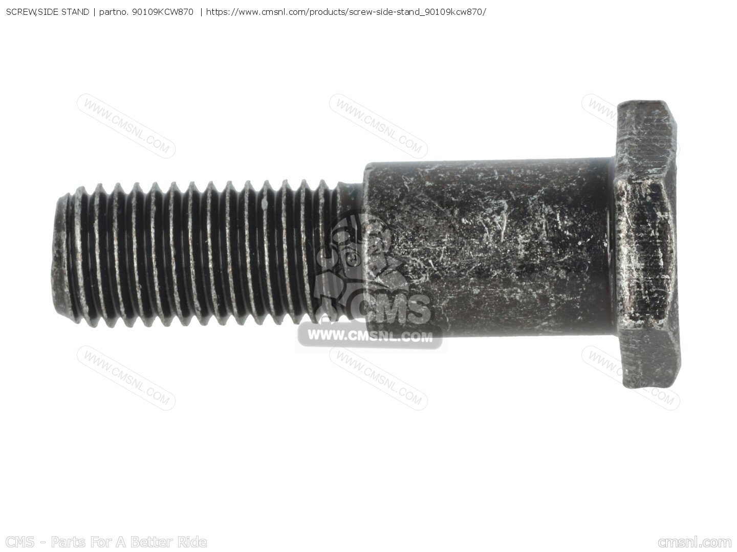 90109KCW870: Screw,side Stand Honda - buy the 90109-KCW-870 at CMSNL