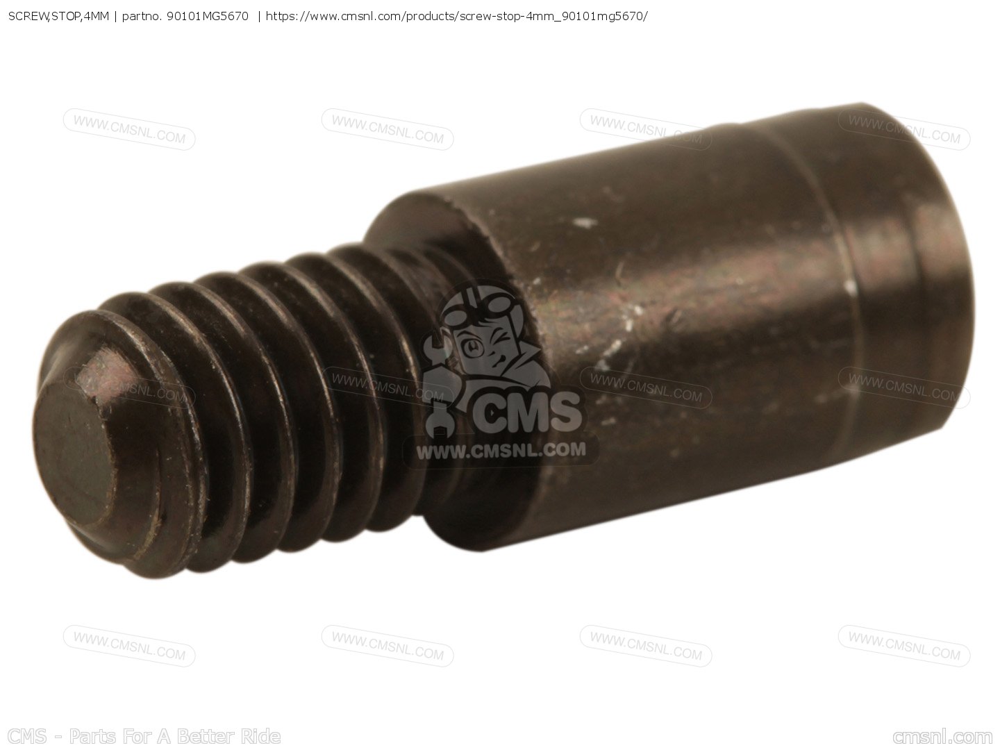 SCREW,STOP,4MM for Honda - order at CMSNL