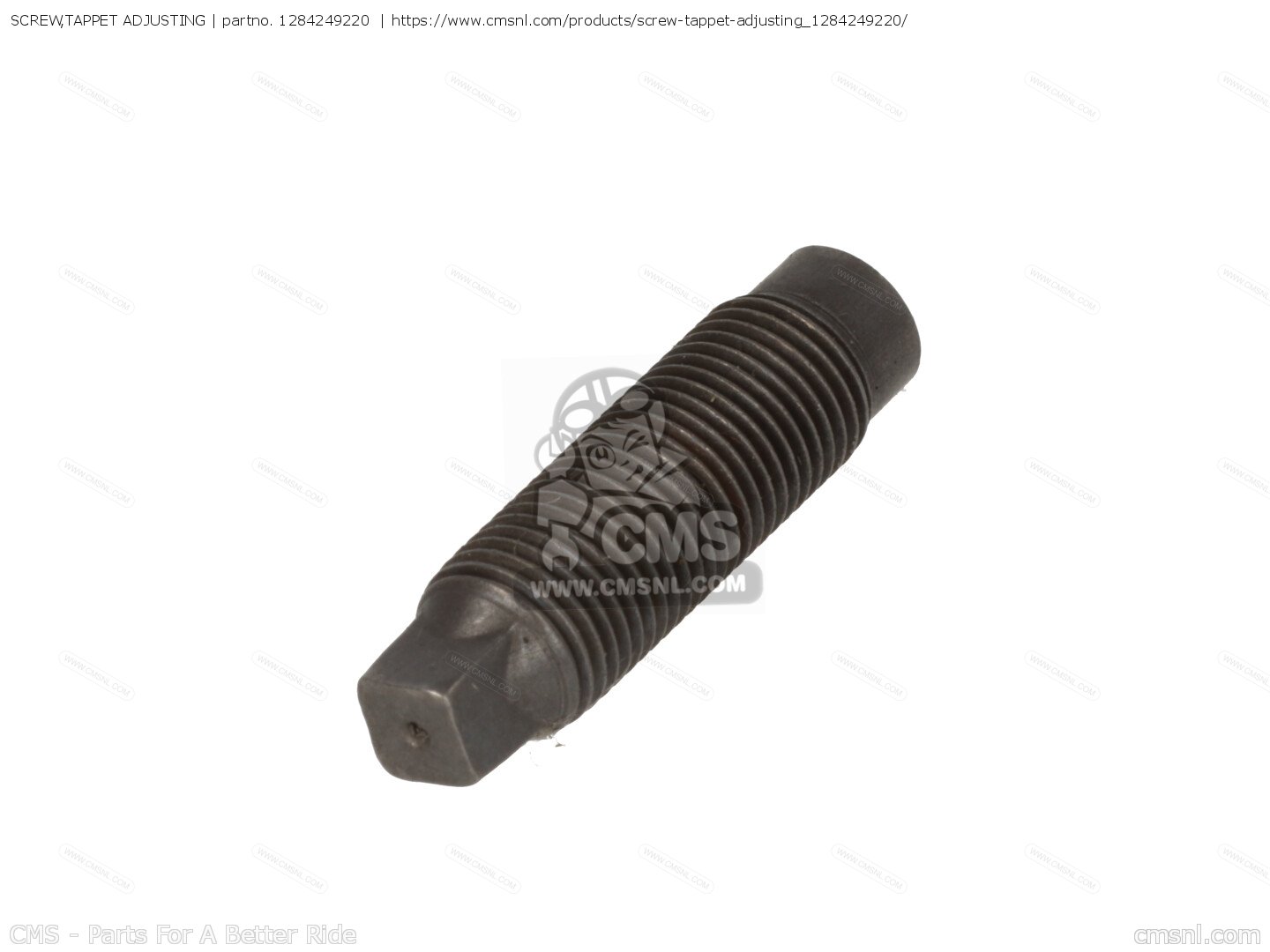 1284249220: Screw,tappet Adjusting Suzuki - buy the 12842-49220 at CMSNL 1284249220: Screw,tappet Adjusting Suzuki - buy the 12842-49220 at CMSNL