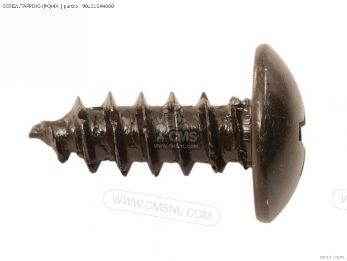 90101SA4000: SCREW.TAPPING (PO)4X Honda - buy the 90101-SA4-000 at CMSNL