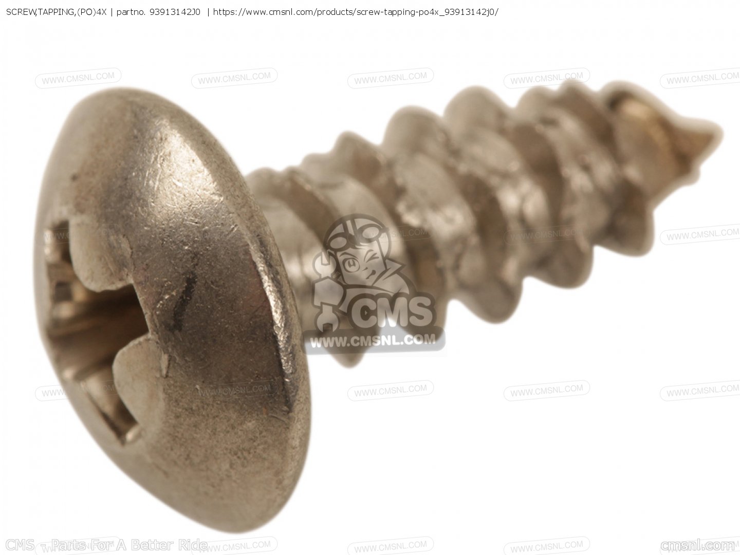 SCREW,TAPPING,(PO)4X for ACCORD 2001 (1) 4DR LX UL (KL,KA) - order at CMSNL