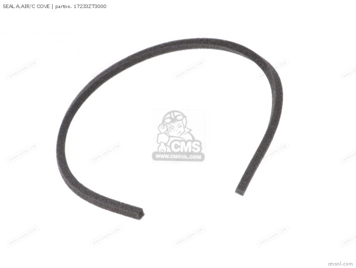 17233ZT3000: SEAL A,AIR/C COVE Honda - buy the 17233-ZT3-000 at CMSNL