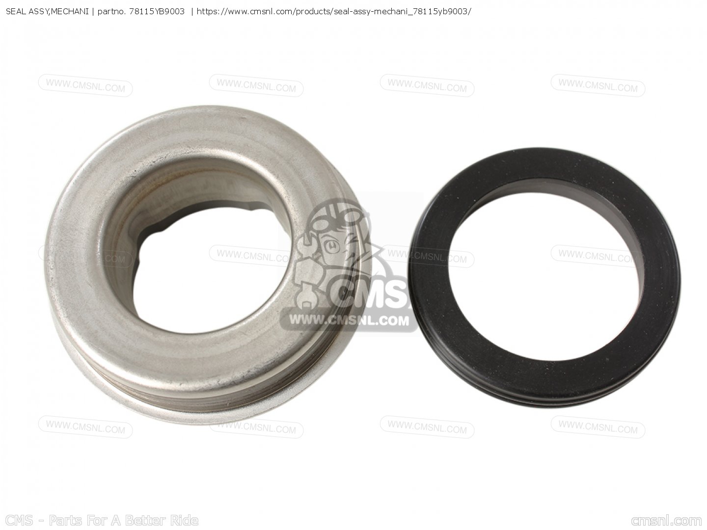 78115YB9003: Seal Assy,mechani Honda - buy the 78115-YB9-003 at CMSNL