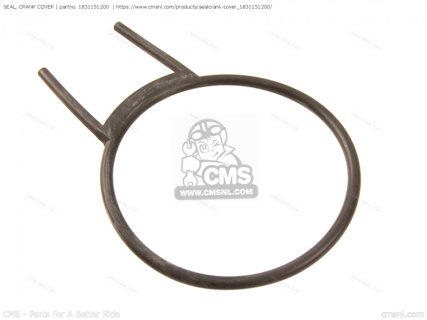 1831151200: SEAL, CRANK COVER Yamaha - buy the 183-11512-00-00 at CMSNL