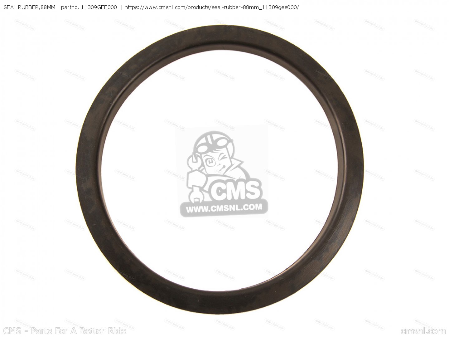 11309GEE000: SEAL RUBBER,88MM Honda - buy the 11309-GEE-000 at CMSNL