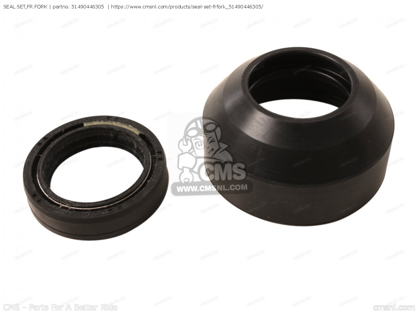 51490446305: SEAL SET,FR.FORK Honda - buy the 51490-446-305 at CMSNL