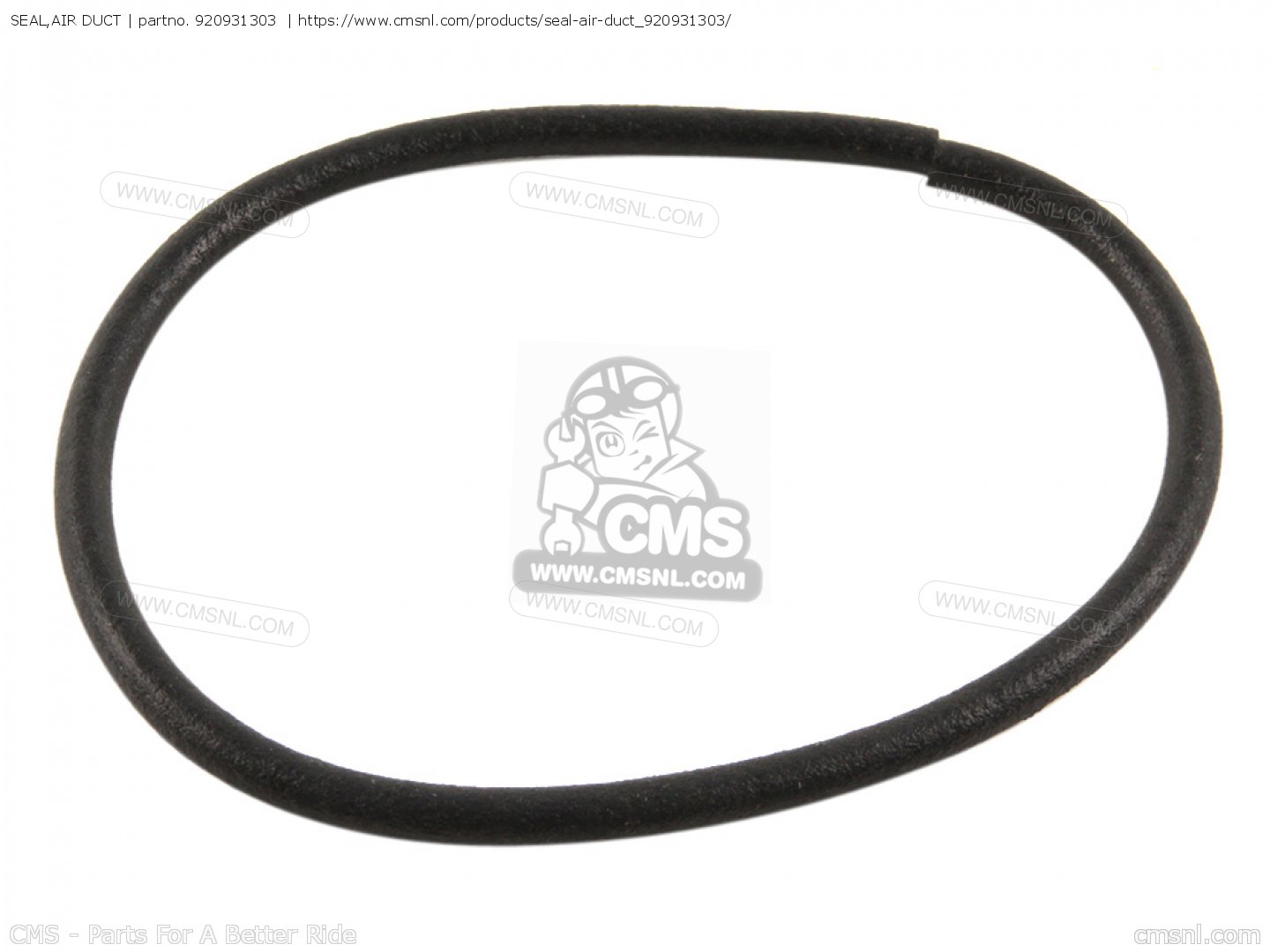 920931303: SEAL,AIR DUCT Kawasaki - buy the 92093-1303 at CMSNL