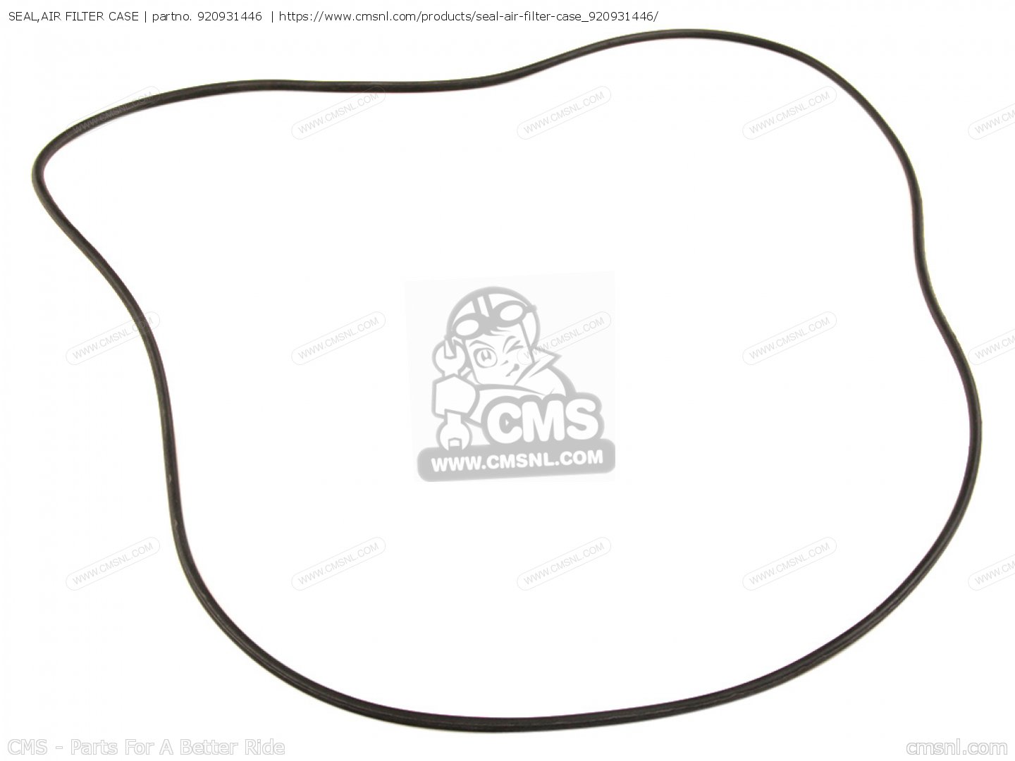 920931446: Seal,air Filter Case Kawasaki - buy the 92093-1446 at CMSNL
