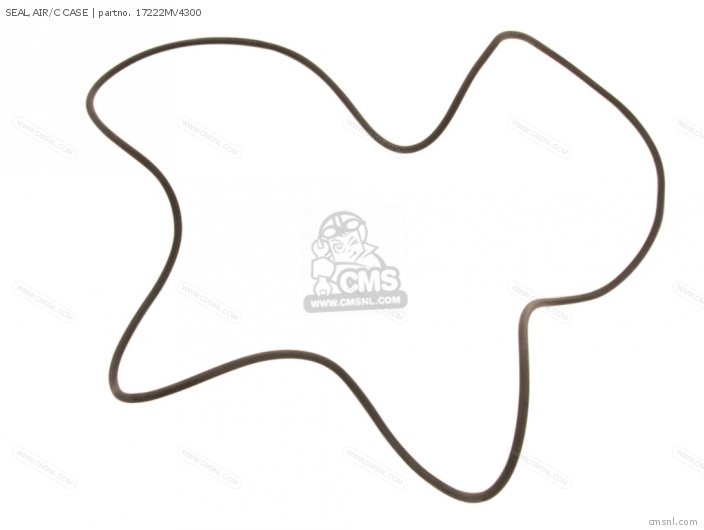 17222MV4300: SEAL,AIR/C CASE Honda - buy the 17222-MV4-300 at CMSNL