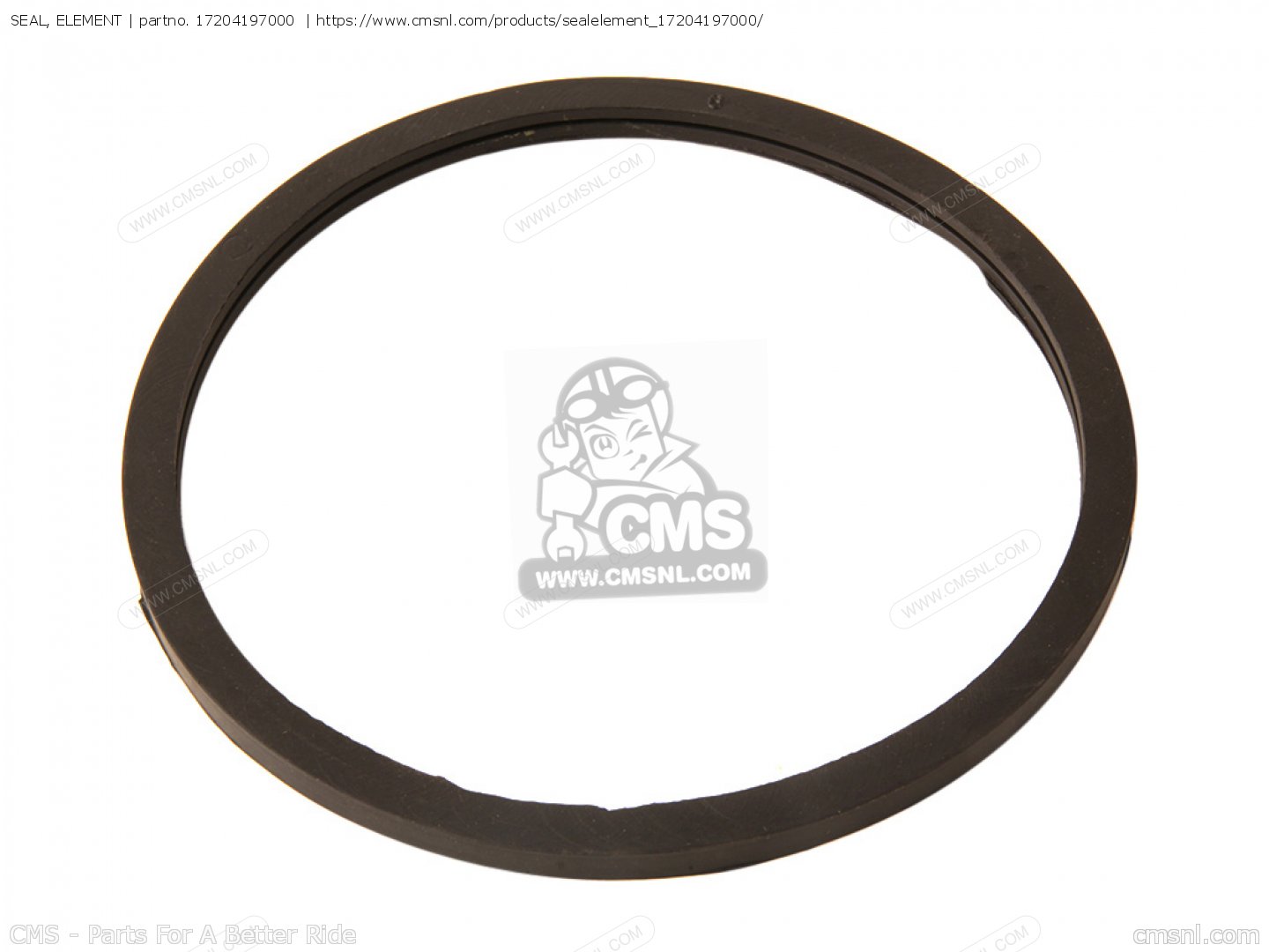 17204197000: Seal, Element Honda - buy the 17204-197-000 at CMSNL