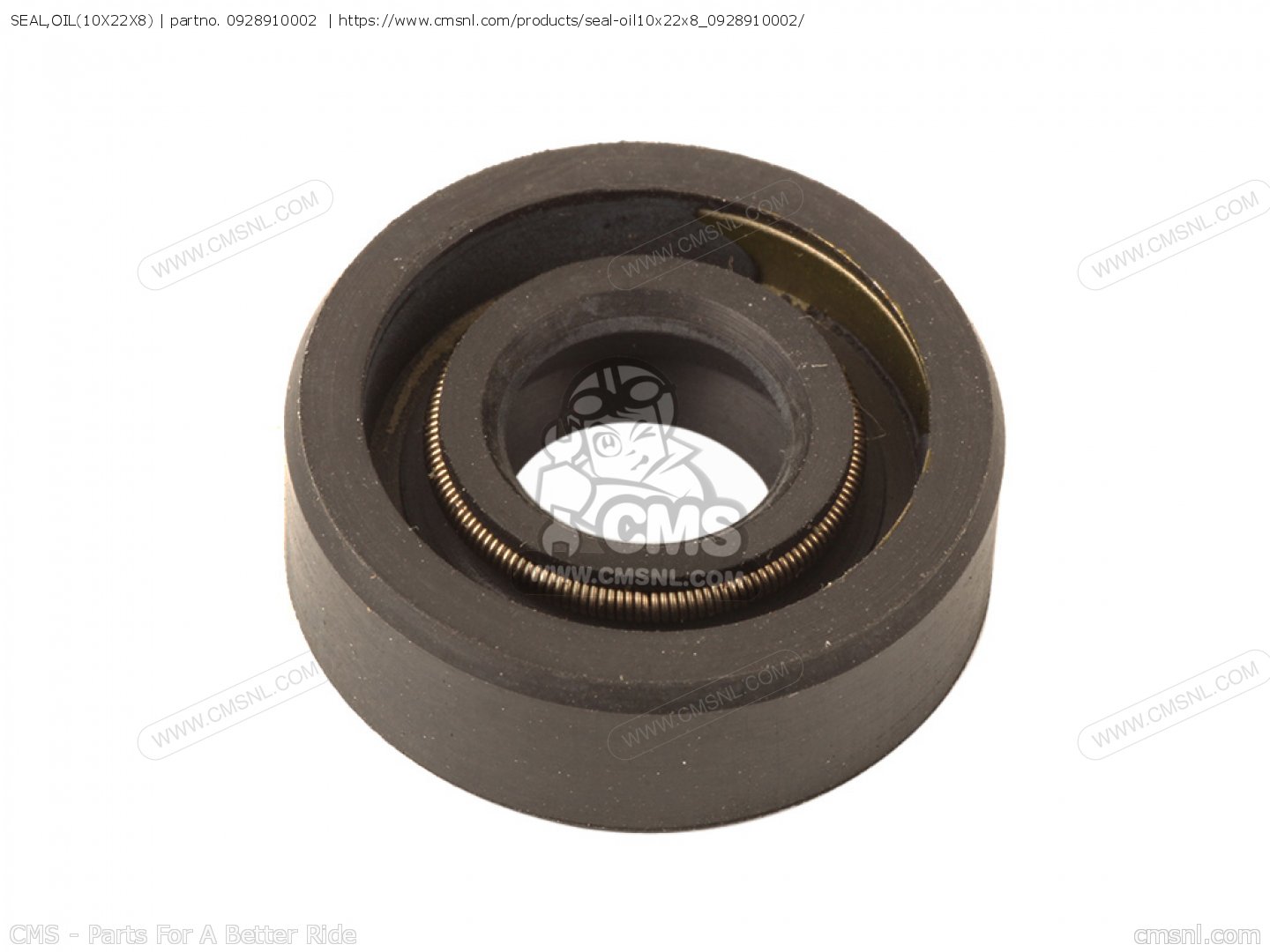 0928910002: SEAL,OIL(10X22X8) Suzuki - buy the 09289-10002 at CMSNL
