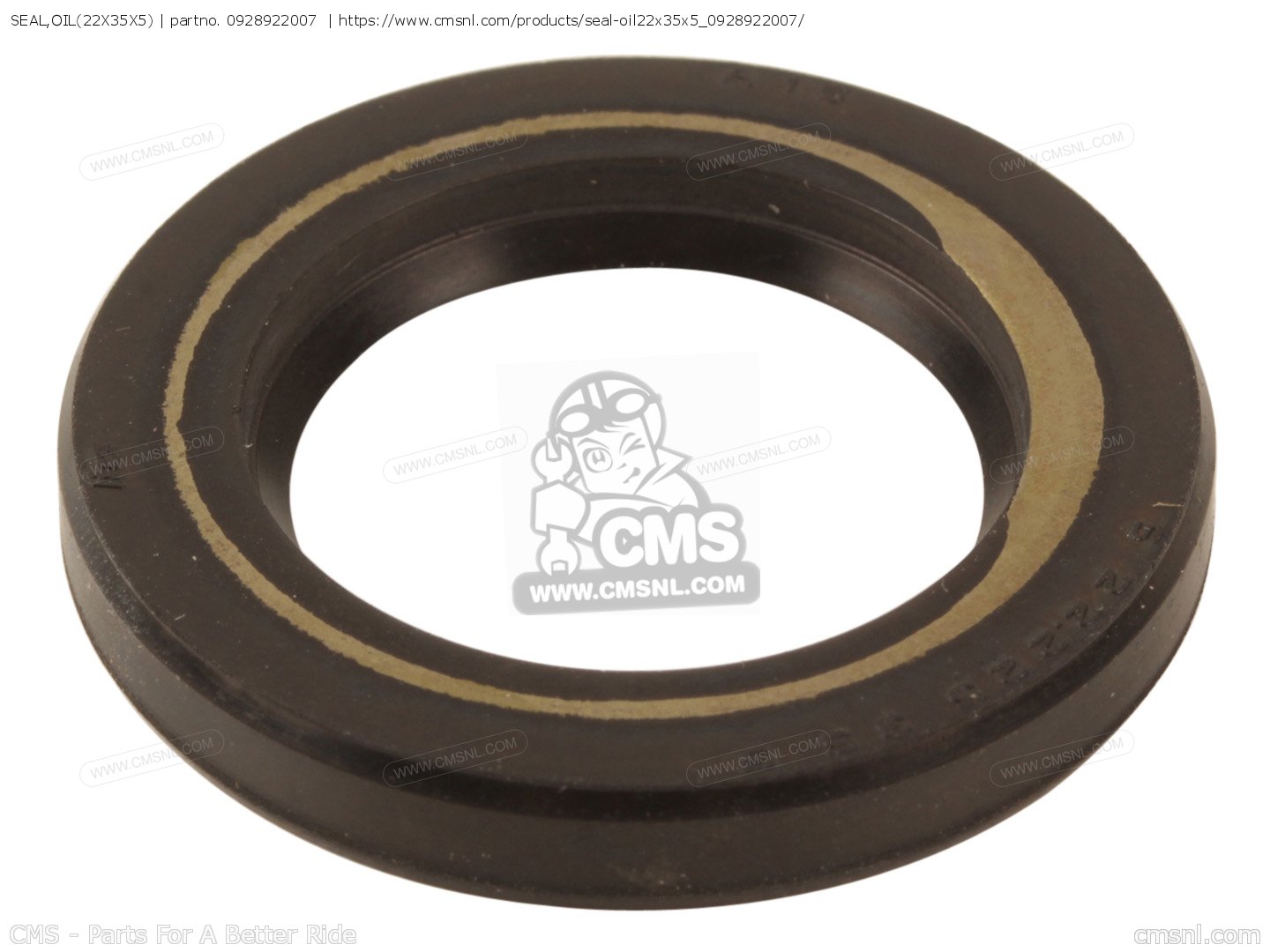 0928922007: Seal,oil(22x35x5) Suzuki - buy the 09289-22007 at CMSNL