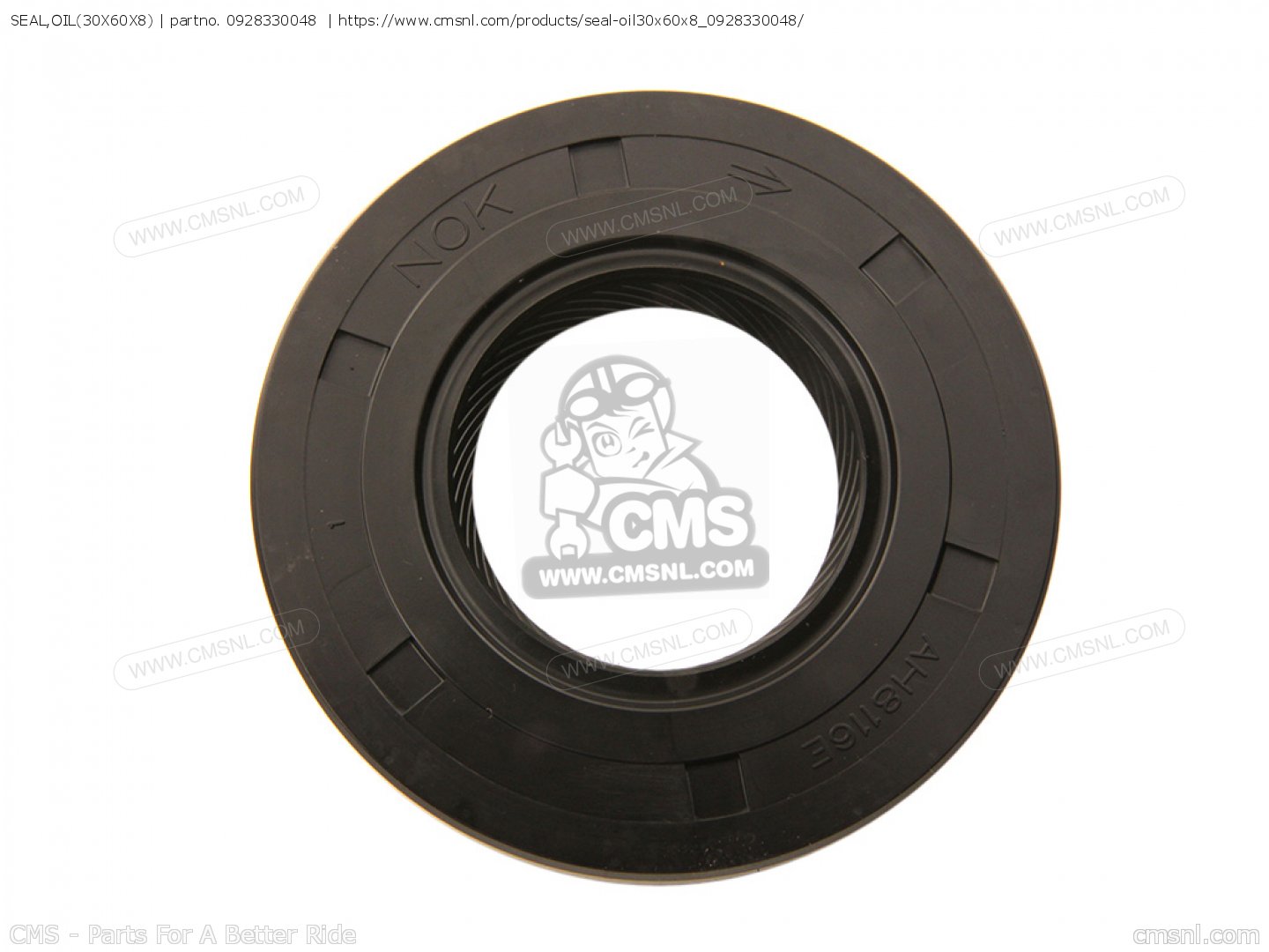 0928330048: SEAL,OIL(30X60X8) Suzuki - buy the 09283-30048 at CMSNL