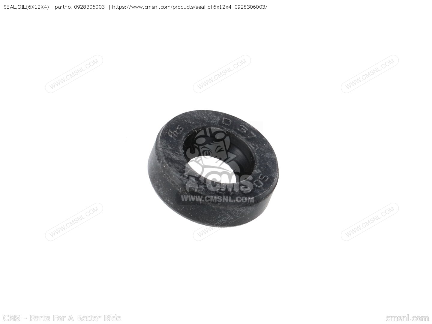 0928306003: Seal,oil(6x12x4) Suzuki - buy the 09283-06003 at CMSNL