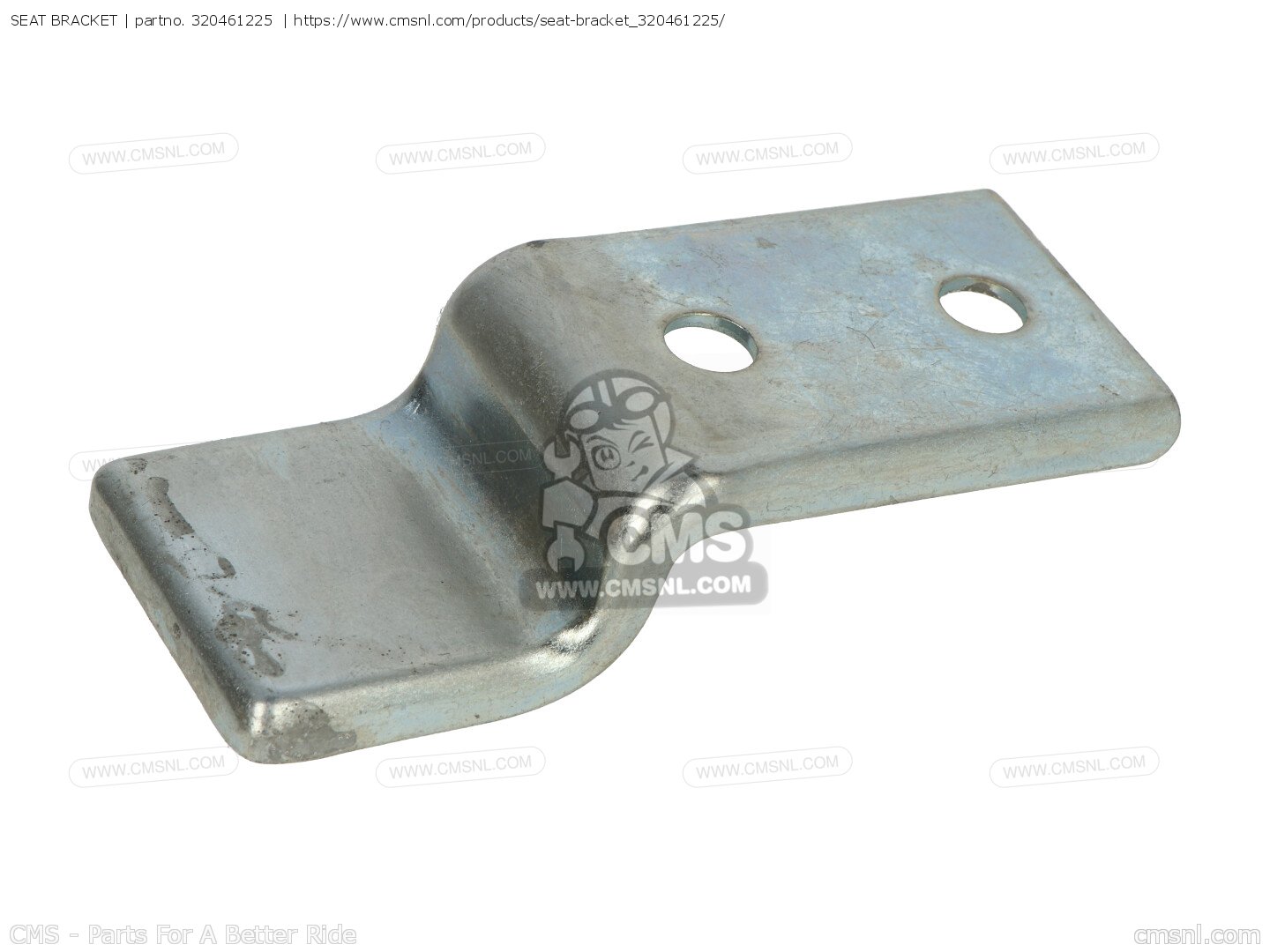 320461225: Seat Bracket Kawasaki - buy the 32046-1225 at CMSNL