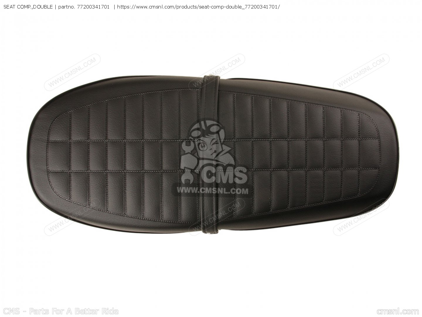 77200-341-701 Seat Comp.,Double, 77200341701 Honda - CB750K6, CB750K3 ...
