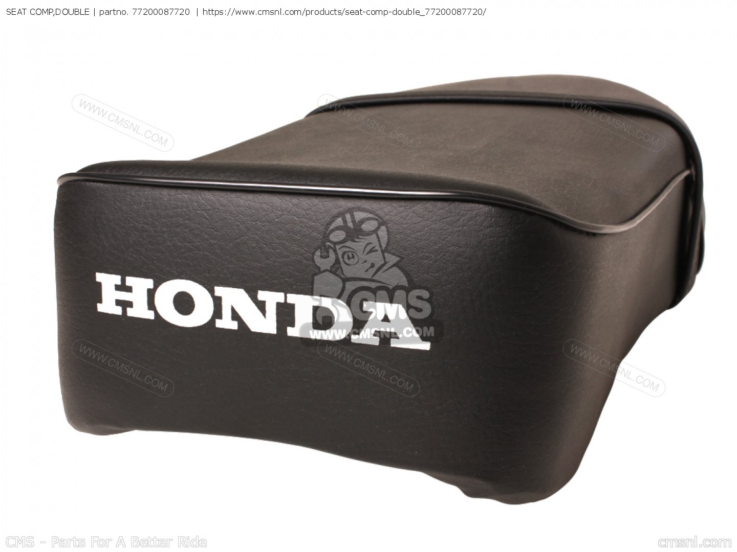 77200087720: SEAT COMP,DOUBLE Honda - buy the 77200-087-720 at CMSNL