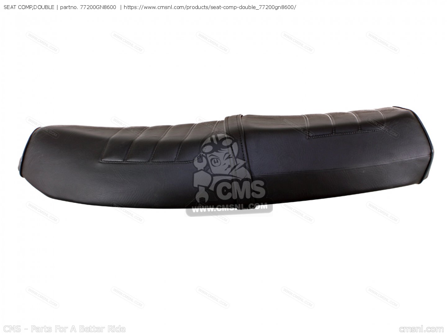 77200GN8600: SEAT COMP,DOUBLE Honda - buy the 77200-GN8-600 at CMSNL