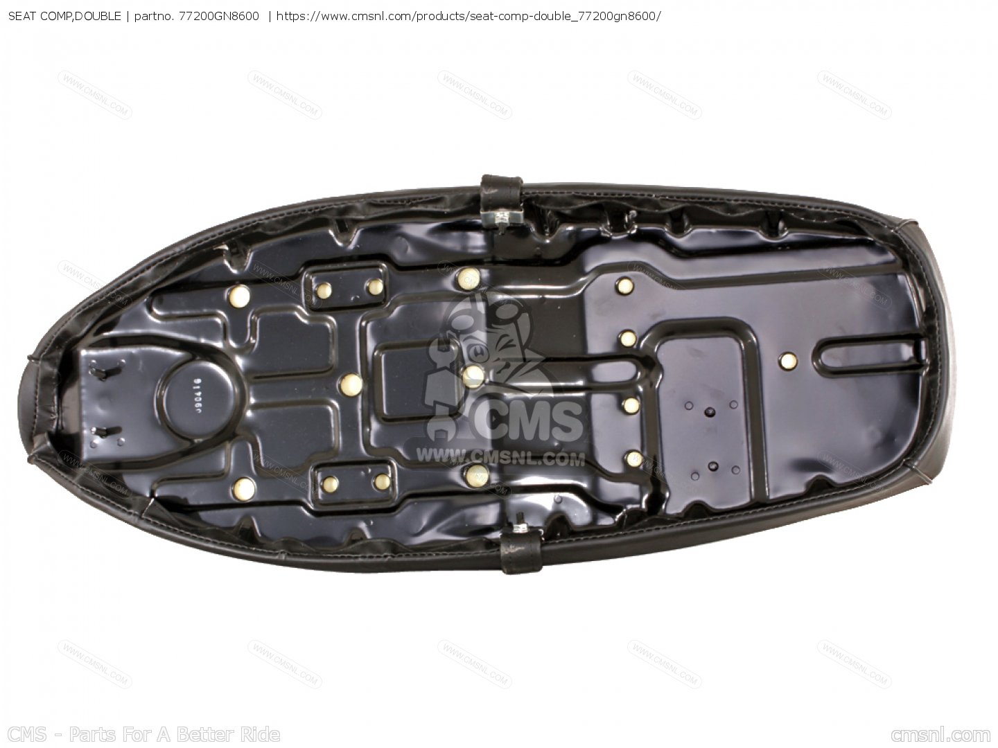 77200GN8600: SEAT COMP,DOUBLE Honda - buy the 77200-GN8-600 at CMSNL