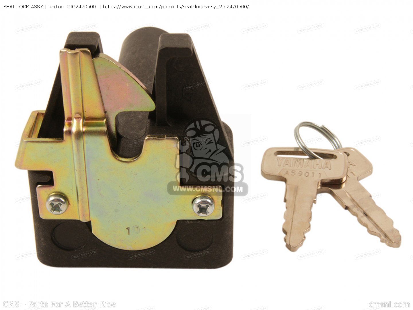 SEAT LOCK ASSY for CE50ET 1987 RIVA JOG - order at CMSNL