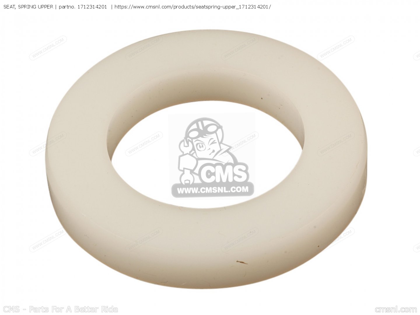 1712314201: SEAT, SPRING UPPER Yamaha - buy the 171-23142-01-00 at CMSNL