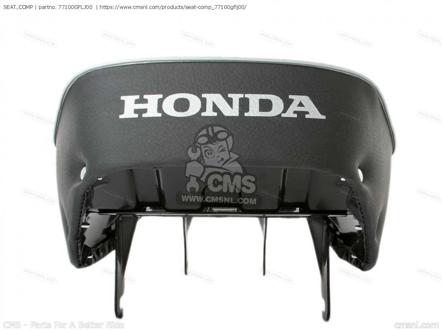 77100GFLJ00: SEAT.,COMP Honda - buy the 77100-GFL-J00 at CMSNL