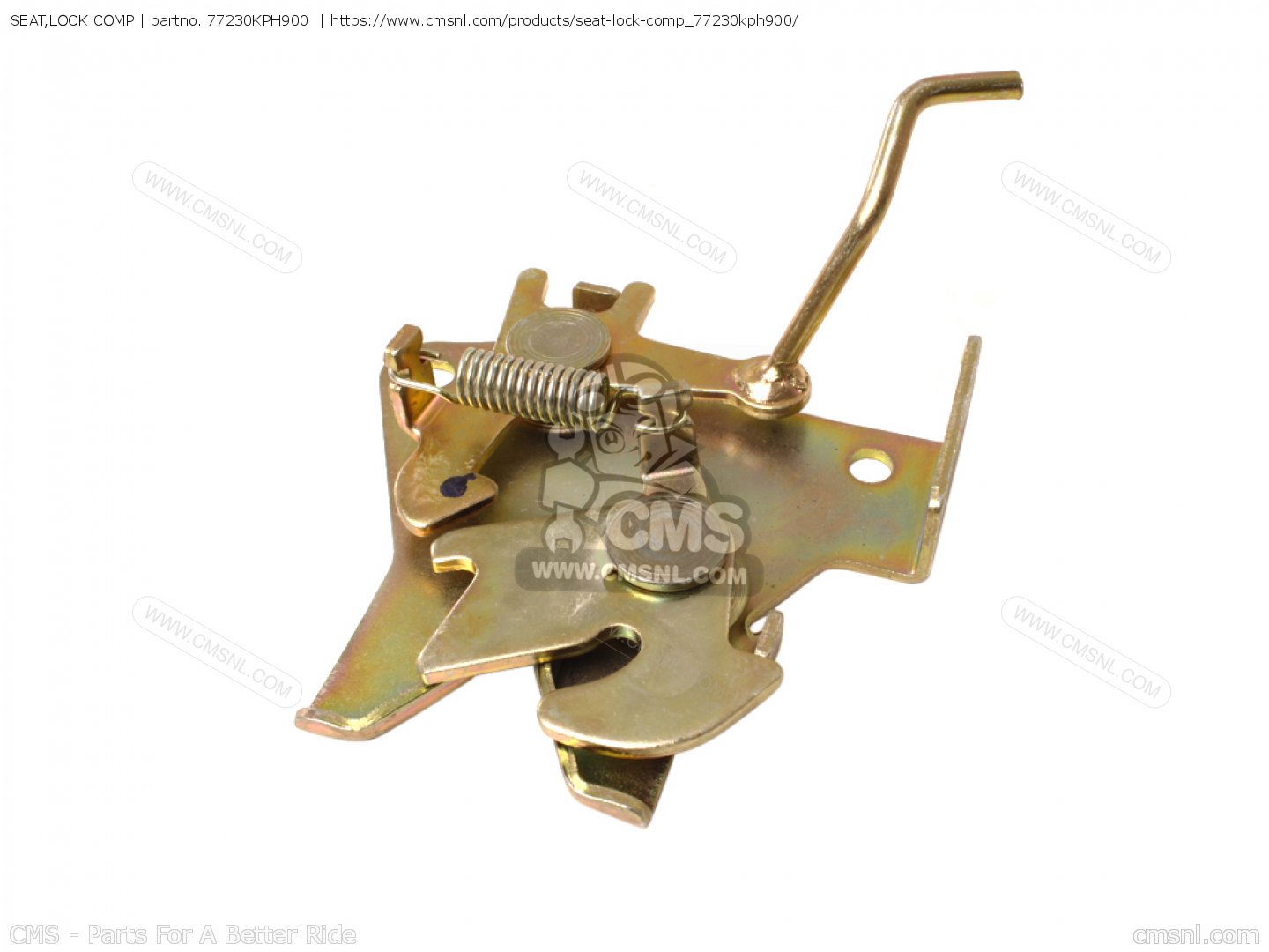 SEAT,LOCK COMP for ANF125 2003 (3) - order at CMSNL