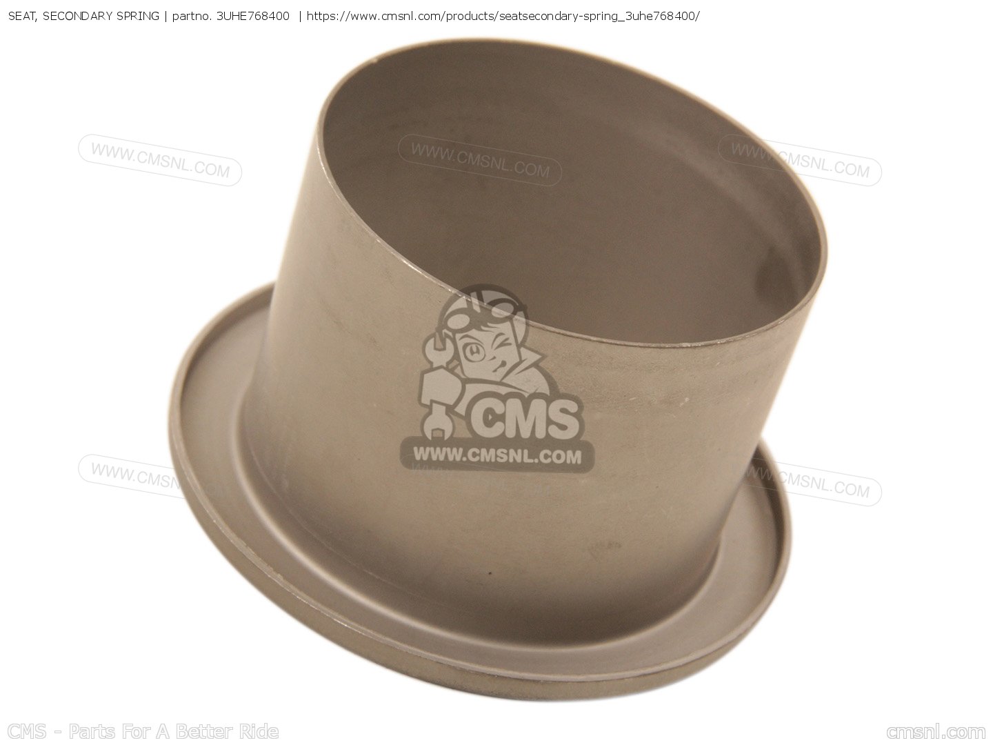 3UHE768400: Seat, Secondary Spring Yamaha - buy the 3UH-E7684-00 at CMSNL