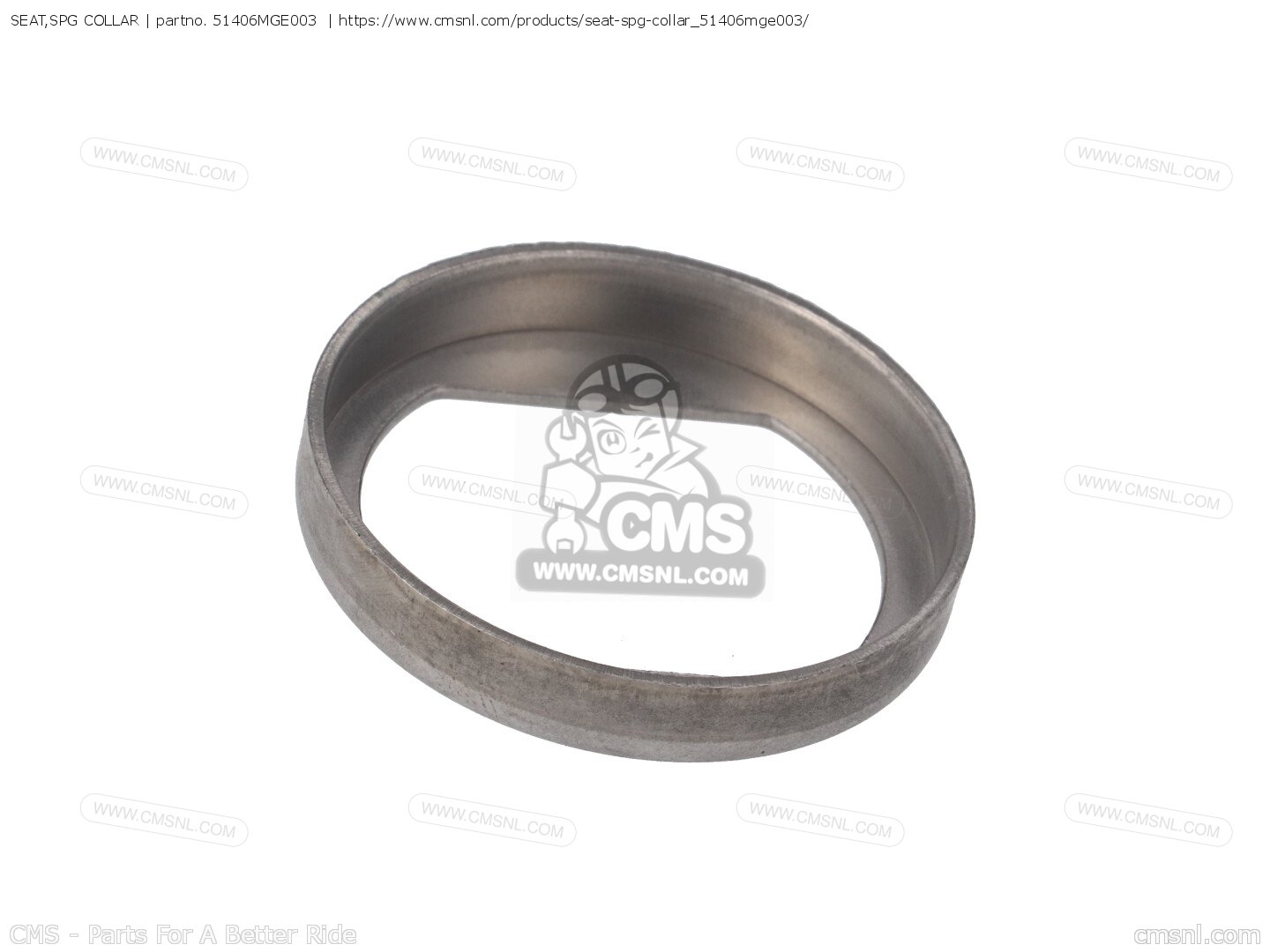 51406MGE003: Seat,spg Collar Honda - buy the 51406-MGE-003 at CMSNL