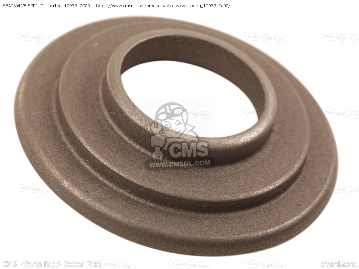 1293317C00: SEAT,VALVE SPRING Suzuki - buy the 12933-17C00 at CMSNL
