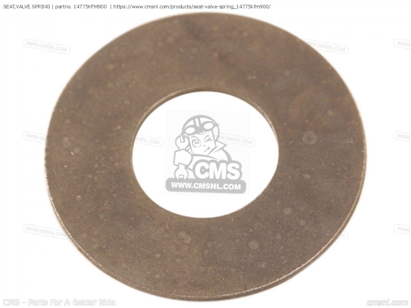 SEAT,VALVE SPRING for ANF125 INNOVA 2003 (3) ENGLAND - order at CMSNL