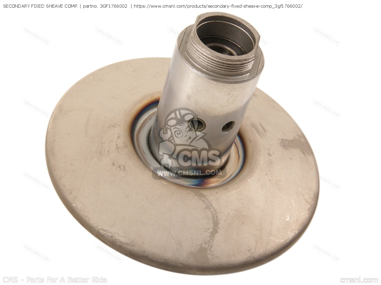 3GF1766002: SECONDARY FIXED SHEAVE COMP. Yamaha - buy the 3GF-17660-02 ...