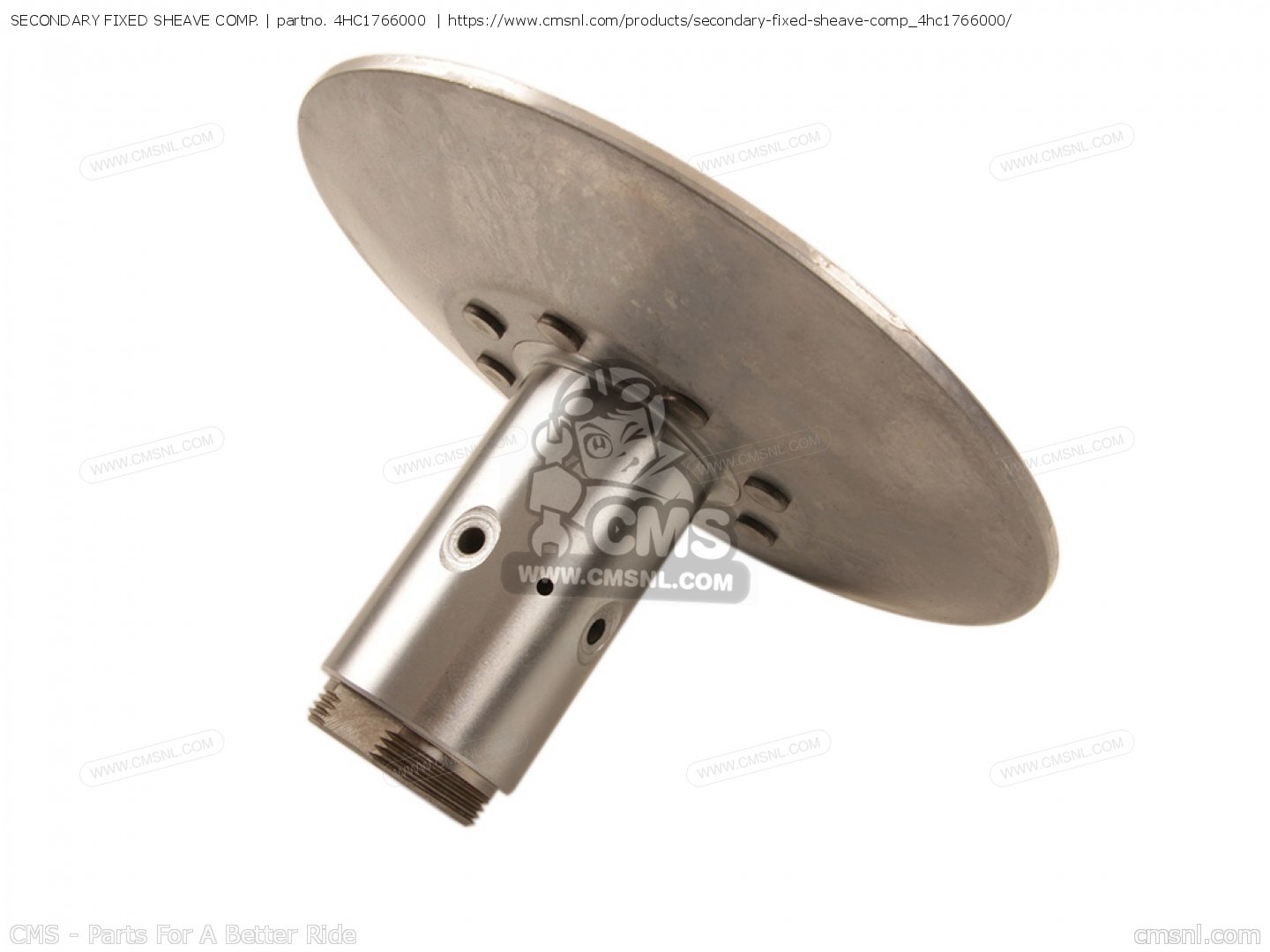 SECONDARY FIXED SHEAVE COMP. for YP250A 1999 5DF3 SPAIN 295DF-352S2 ...