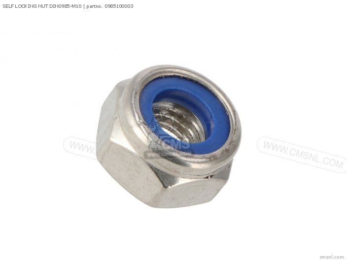 0985100003: SELF LOCKING NUT DIN0985-M10 KTM - buy the 0985100003 at CMSNL