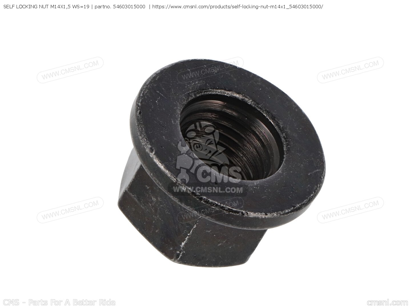 SELF LOCKING NUT M14X1,5 WS=19 for 125 SXS Europe 2001 - order at CMSNL