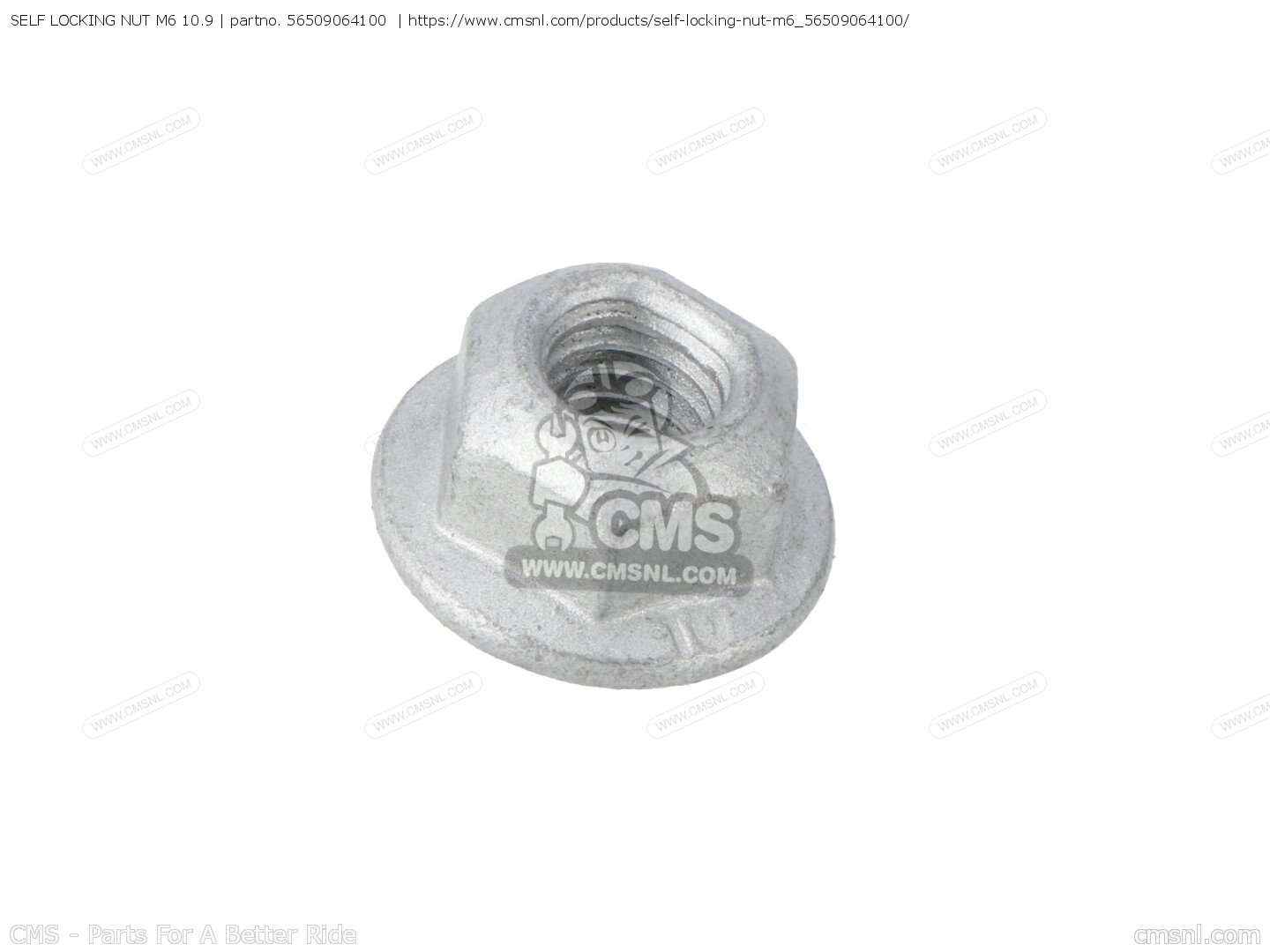 SELF LOCKING NUT M6 10.9 for KTM - order at CMSNL