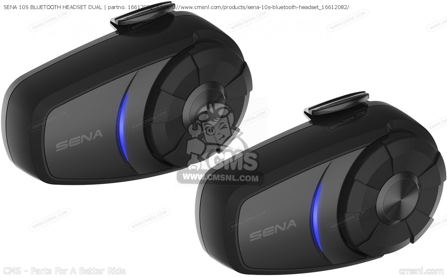 16612082: SENA 10S BLUETOOTH HEADSET DUAL SENA - buy the 16612082 at CMSNL