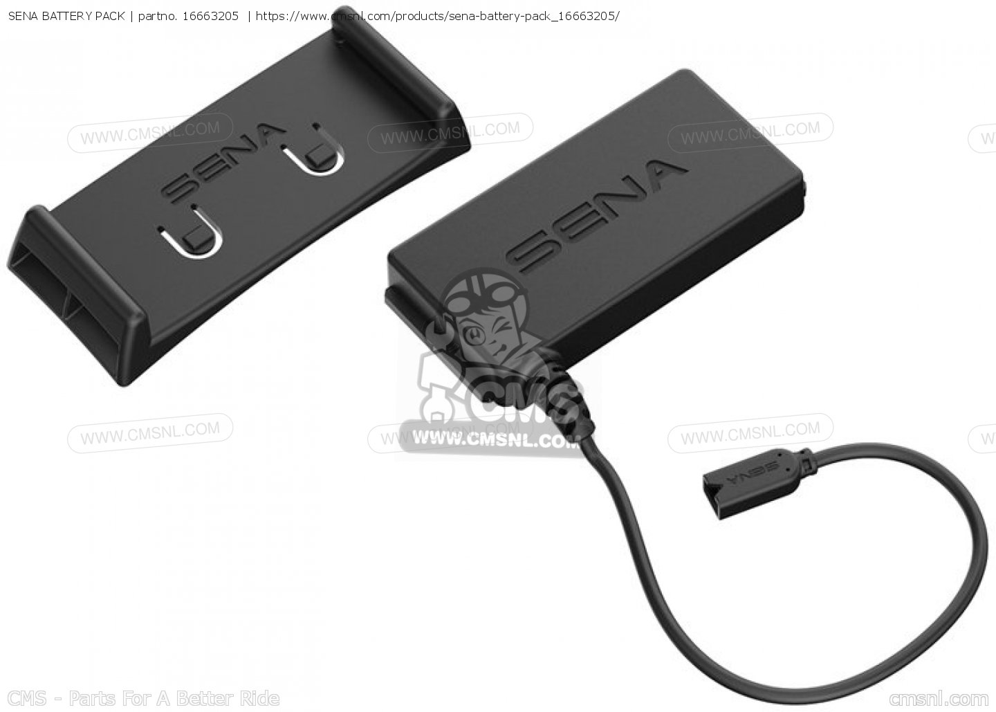 16663205: SENA BATTERY PACK SENA - buy the 16663205 at CMSNL